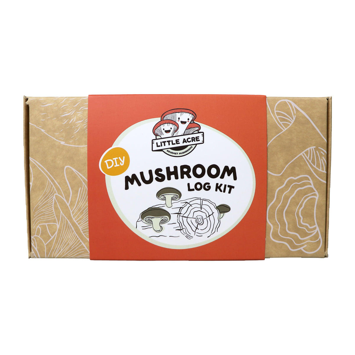 DIY Mushroom Log Kit - Outdoor Mushroom Growing | Little Acre